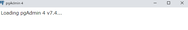[Q&A] PostgreSQL pgAdmin 4の起動について - Qiita