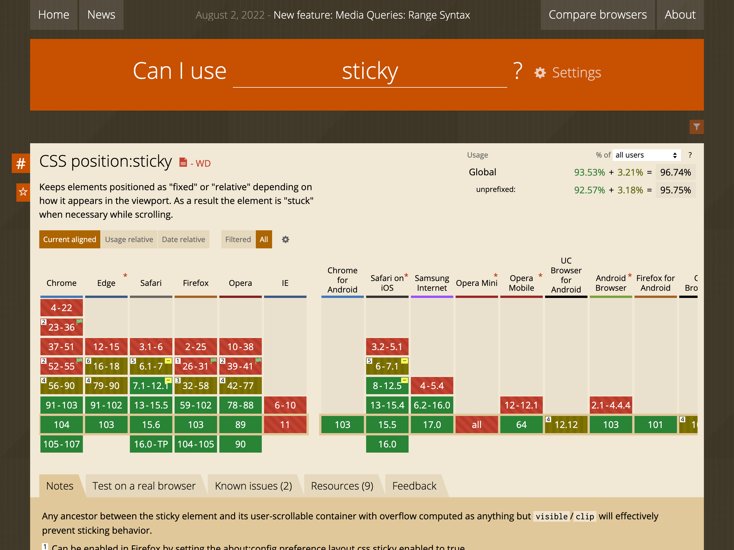 Positionstickyをie11で使う方法 Css Qiita 