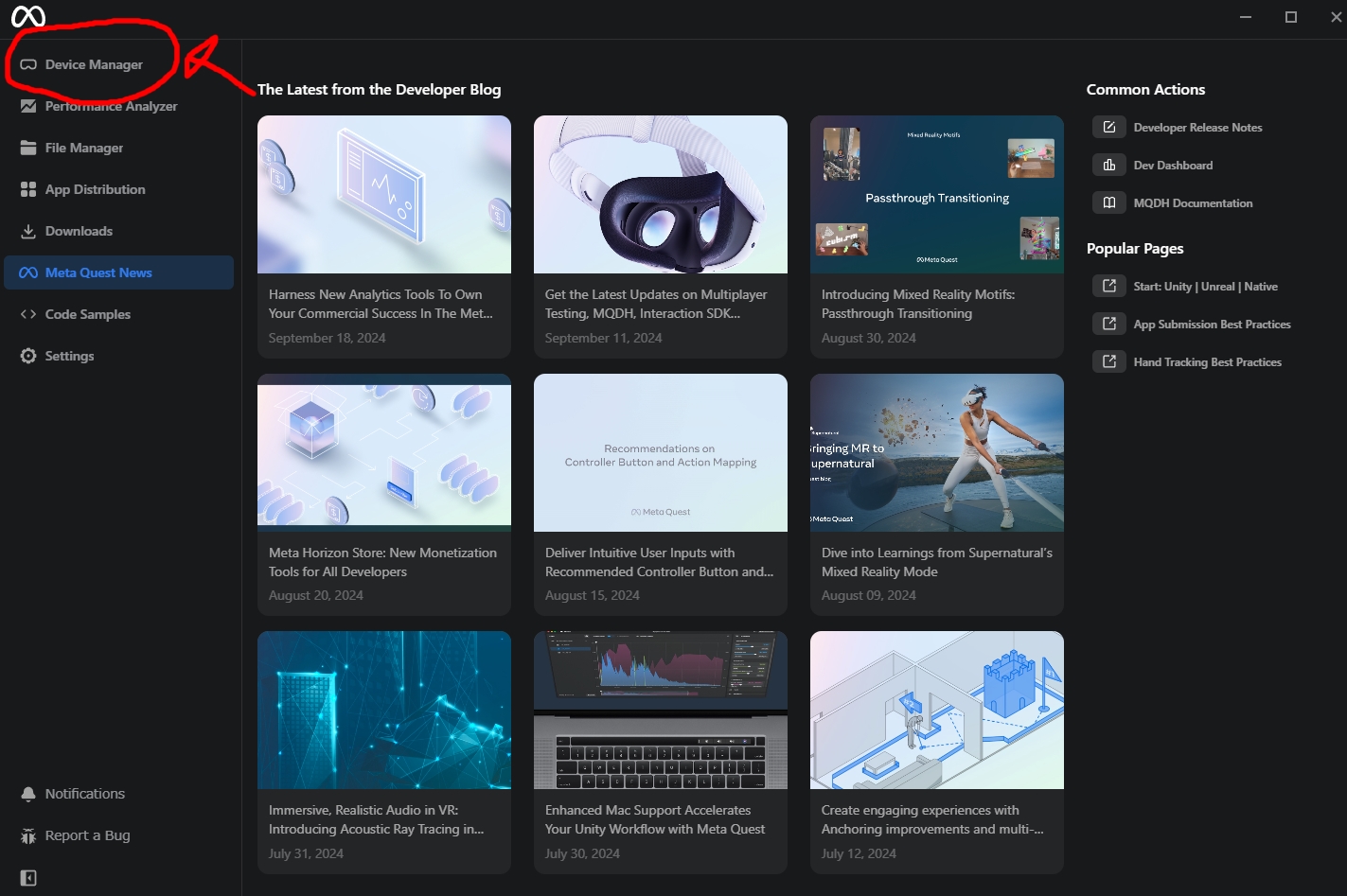 Meta Questにapkファイルをインストールする方法（Meta Quest Developer Hub） #VR - Qiita