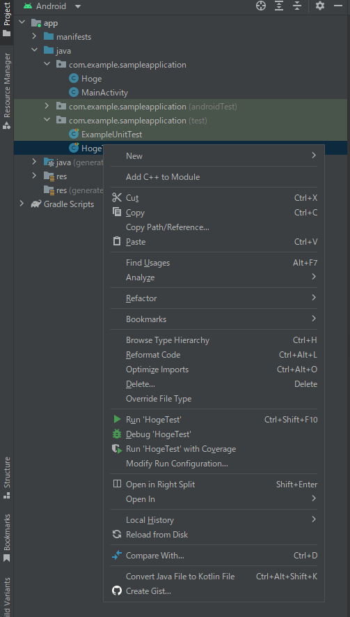 Android studioのUnit testやってみる #JUnit - Qiita