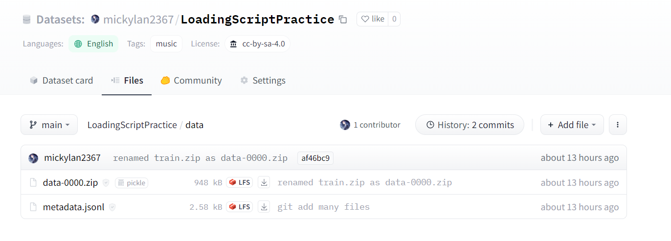 Hugging Face Hubにdatasetを作る方法 #Python - Qiita