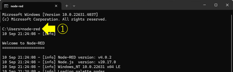 Node-RED導入と起動（Windows）2024.09 #node-red - Qiita