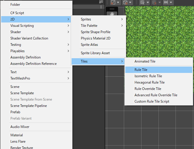 Unity RuleTileでTilemap作成 #Unity2D - Qiita