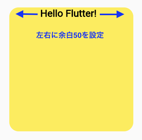 【flutter】paddingを使ってContainer内のテキストとContainerの枠との間に余白を設けたい #Flutter - Qiita