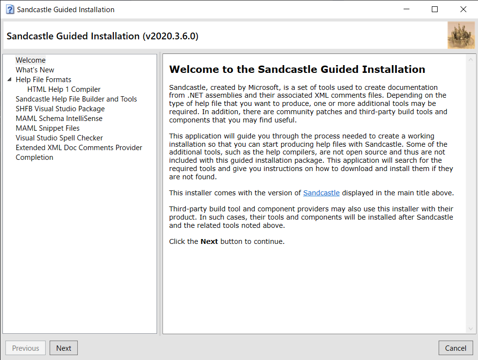 [SandCastle] C#のxmlコメントからヘルプファイル(.chm)を作成する #dll - Qiita