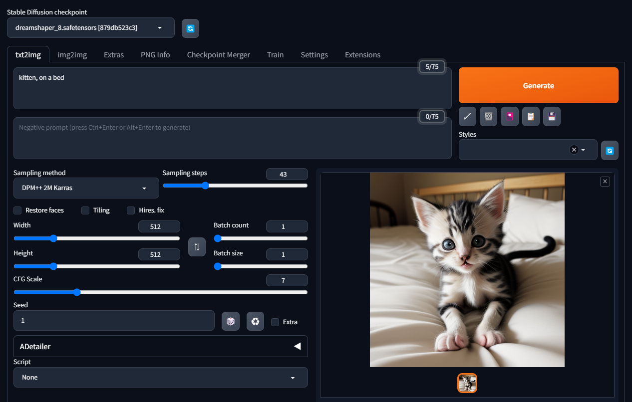 自宅PC(Windows)にStable Diffusion web UIをインストールして無制限に画像生成する #AI - Qiita