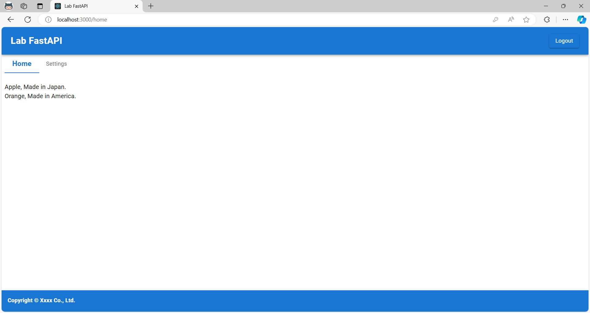 Python Lab #2 ― FastAPI with React #sqlalchemy - Qiita