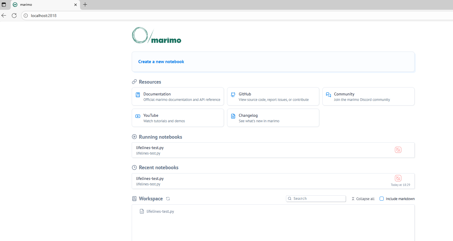 Visual Studio CodeでMarimoを使ってみる #VSCode - Qiita