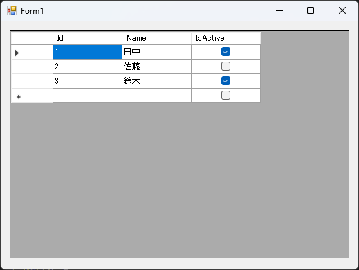 【Windows Forms】DataGridViewについて簡単にまとめてみた【C#】 #WindowsForm - Qiita