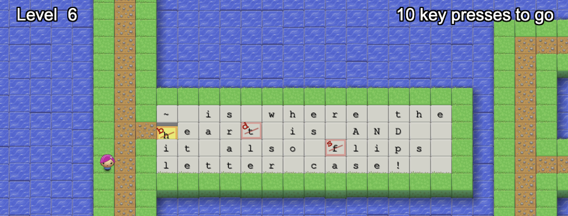 Vim Adventuresを遊びながらVimの基礎(ノーマルモード中心)を学ぶ #初心者 - Qiita
