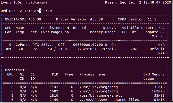Ubuntu 20.04 をインストールして GPU環境でTensorflow、Pytorch を動かすメモ (備忘録) #TensorFlow - Qiita