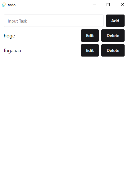Tauri+ReactでTODOアプリを作る #Rust - Qiita