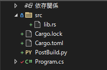 VisualStudioでRustを便利に相互運用する #Python - Qiita