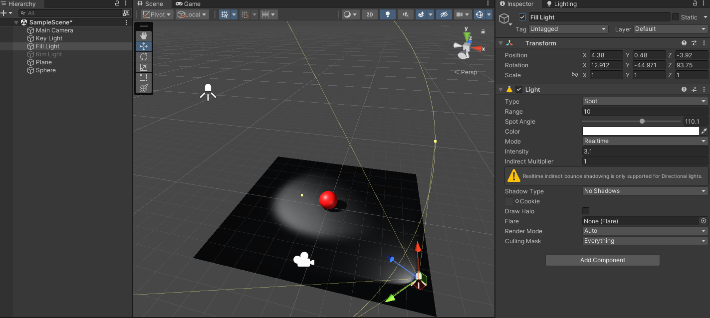 Unityで学ぶ三点照明 #Unity - Qiita