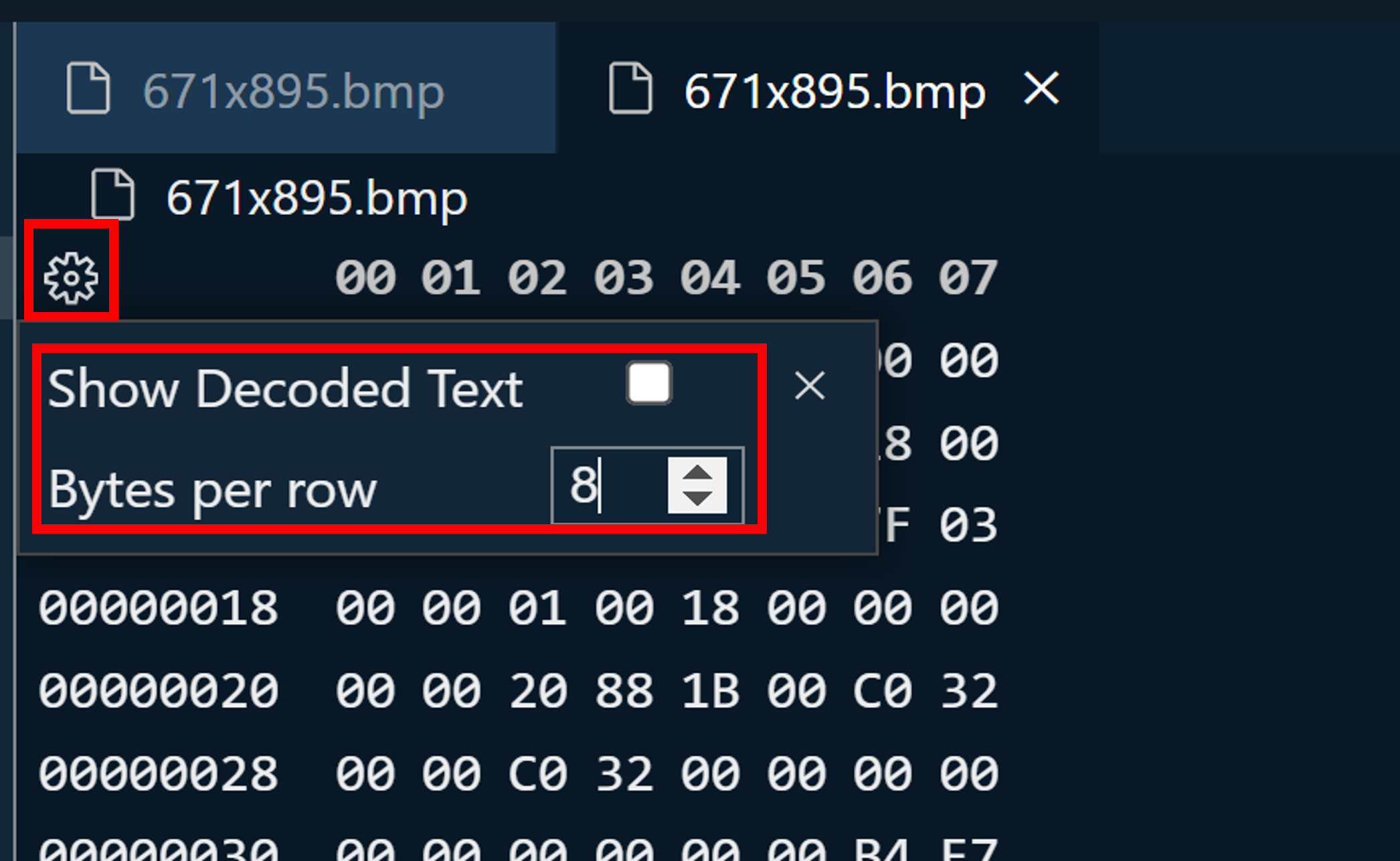Binary Editor Hex #VSCode - Qiita