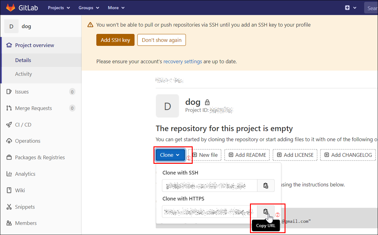[GitLab]既存のプロジェクトでGit管理を始める #Git - Qiita