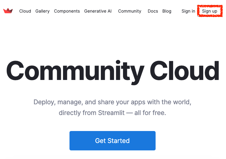 Streamlit Community Cloud を利用する方法 #GitHub - Qiita