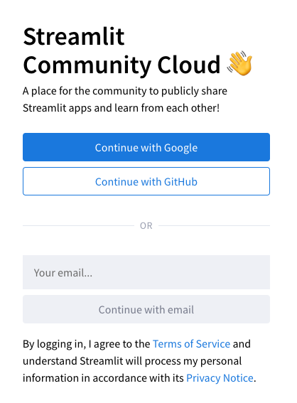 Streamlit Community Cloud を利用する方法 #GitHub - Qiita