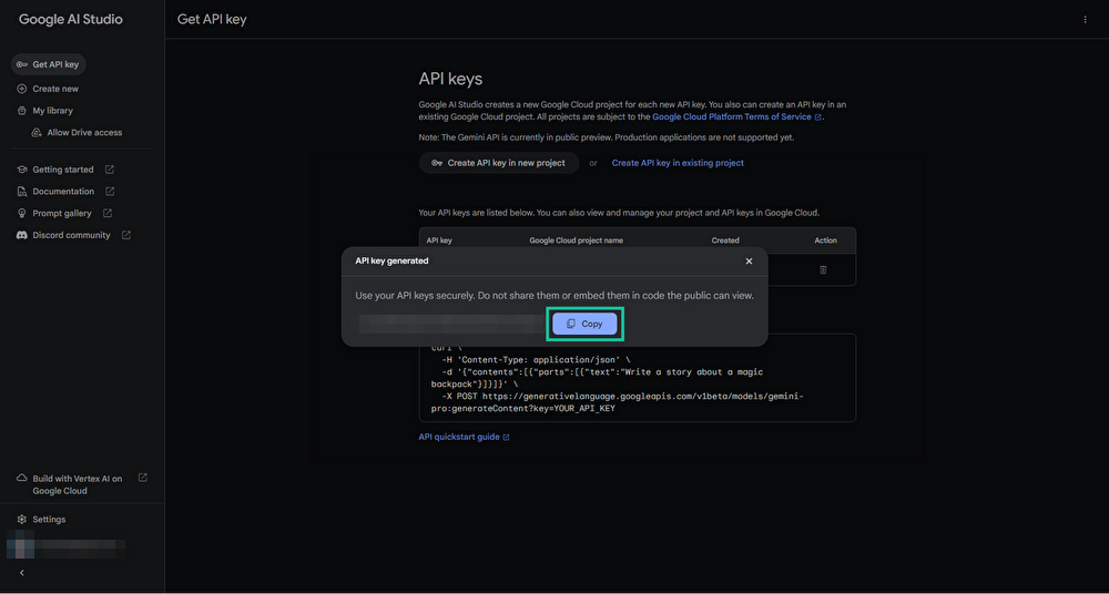 【0からGASを学ぶ】Gemini Pro API をGASから呼び出して、回答を得よう！ #ChatGPT - Qiita
