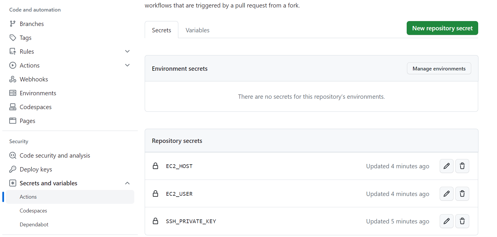 【github Actions】nextjsプロジェクトを自動でビルド→ec2にデプロイする仕組み作ってみた Aws Qiita