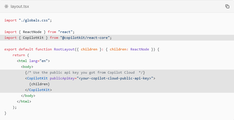 CopilotKitを使ってToDoアプリにAI Copilot機能をつける #copilot - Qiita