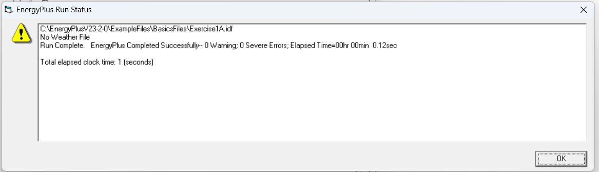 EnergyPlusのGetting Startを試してみる その1（Exercise 1A） #シミュレーション - Qiita