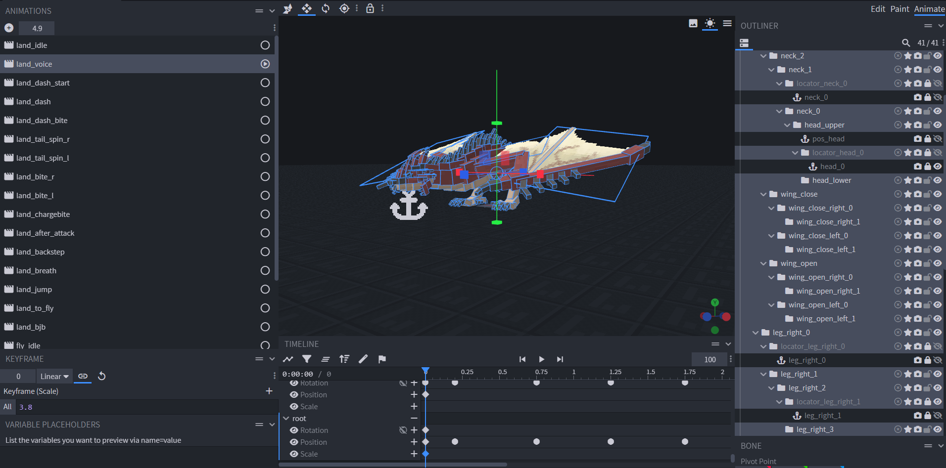 Minecraftに空の王者を召喚する~Animated Javaを使ったモンスターの作り方~ #minecraft - Qiita