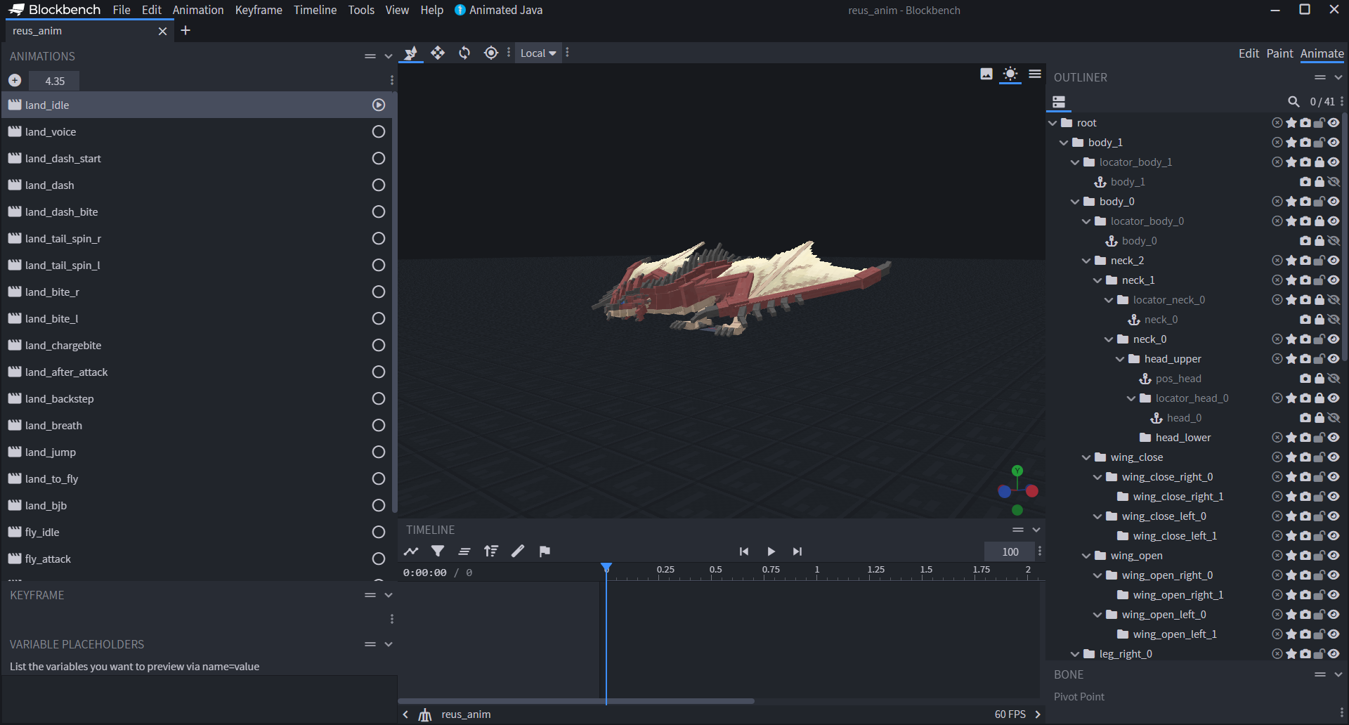 Minecraftに空の王者を召喚する~Animated Javaを使ったモンスターの作り方~ #minecraft - Qiita