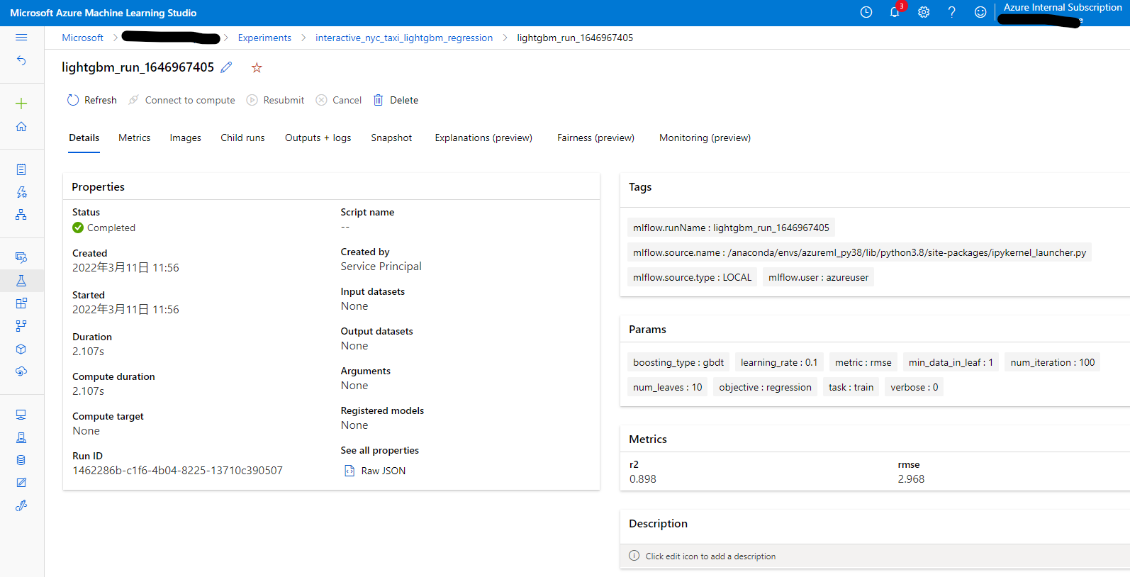 Azure Machine Learning と MLflow を使って最速で実験管理を行う方法 #機械学習 - Qiita
