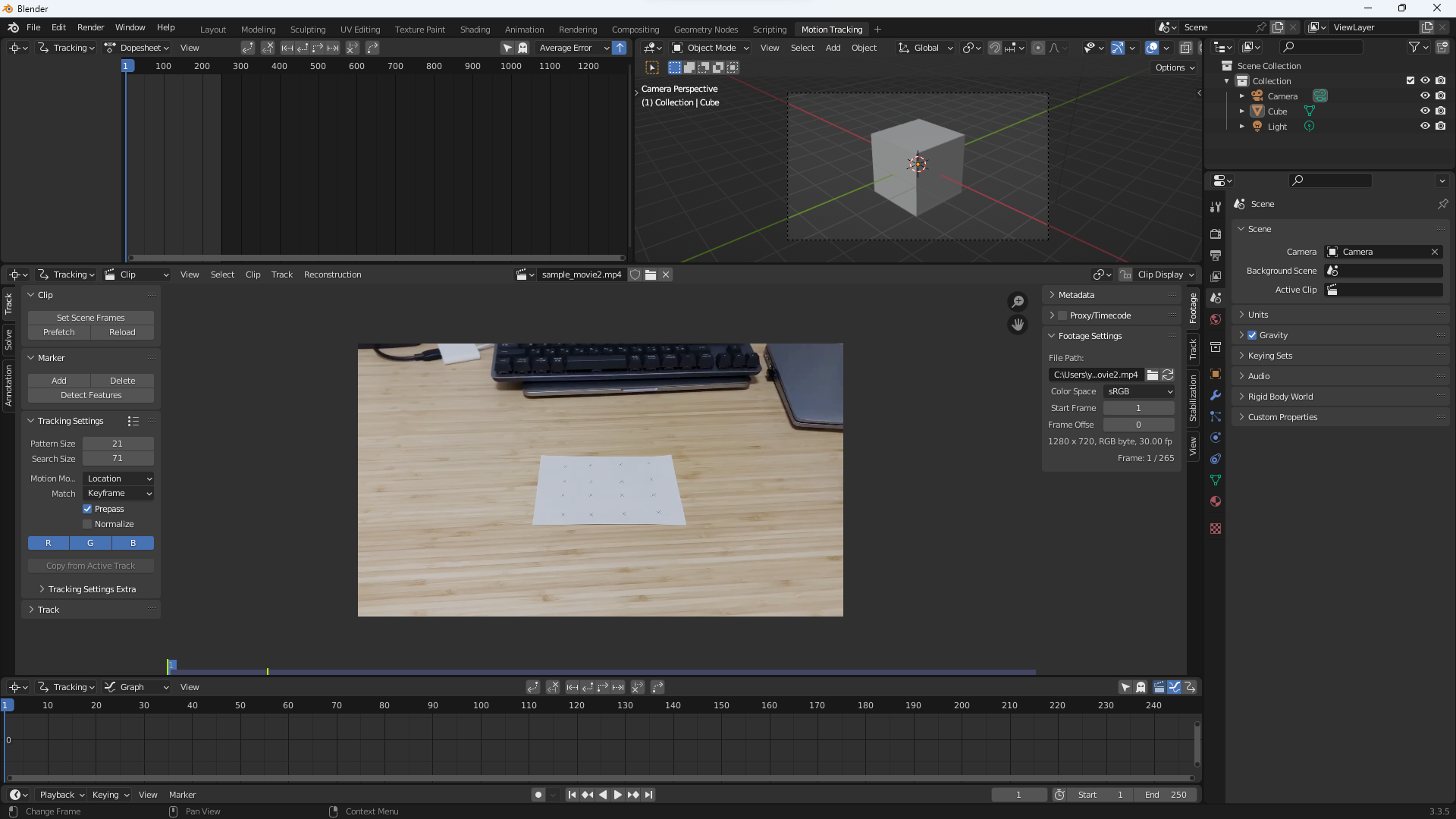 Blenderで実写合成をやってみる #VFX - Qiita