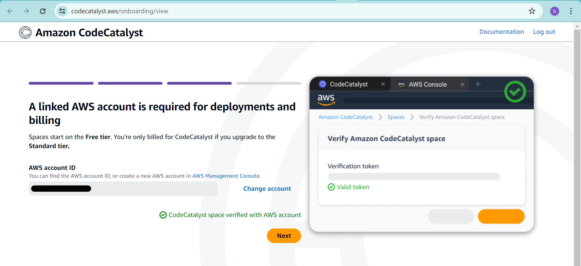 AWS CodeCatalystとVSCodeを連携させて、開発環境を構築する方法！ #AWS - Qiita