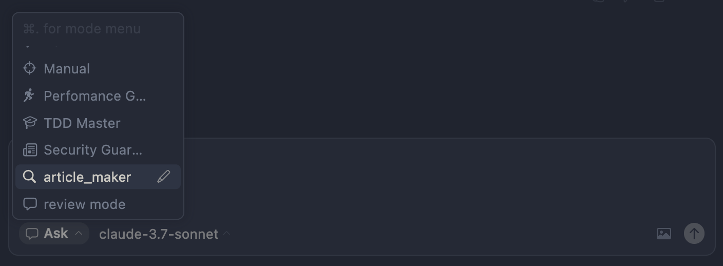 【Cursor】Custom modesでCursor君にコードレビューをしてもらおう #初心者 - Qiita