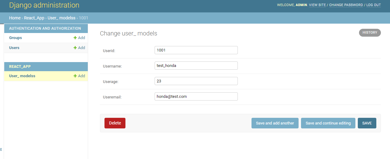 DjangoとReactの構築及びAPI連携について～構築編～ #Python - Qiita