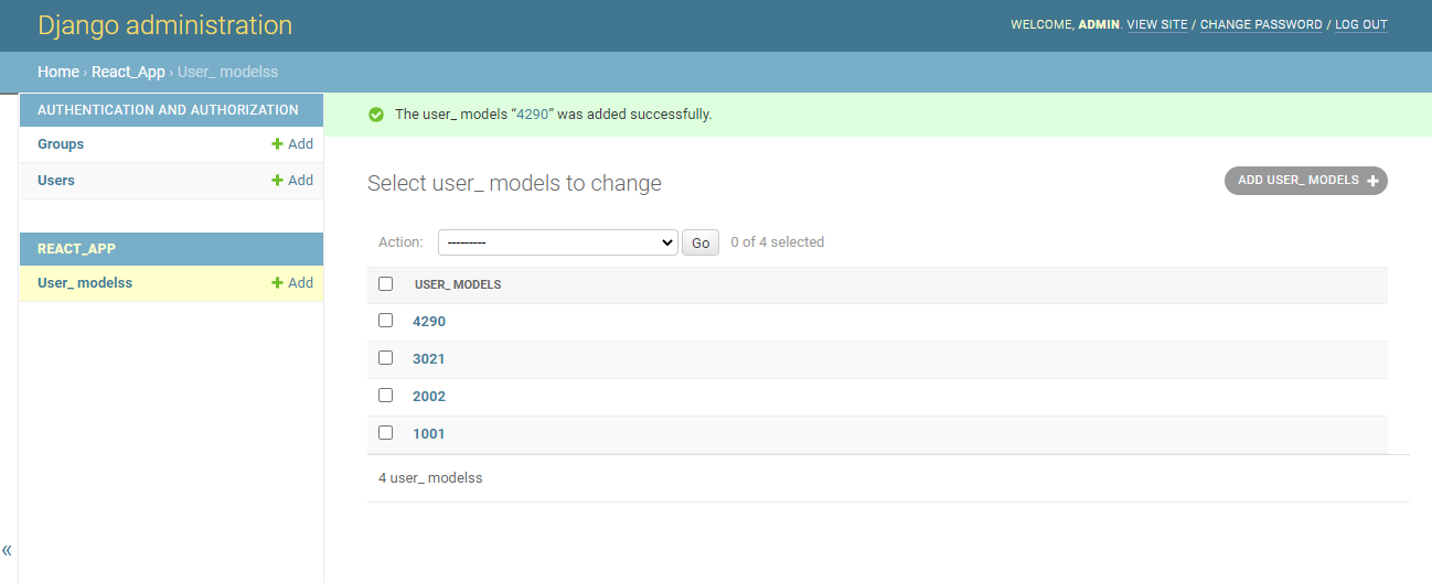 DjangoとReactの構築及びAPI連携について～構築編～ #Python - Qiita