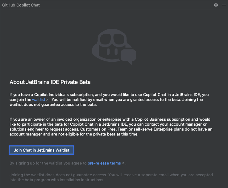 『IntelliJ IDEA』で『GitHub Copilot Chat』 の導入を試す #githubcopilot - Qiita