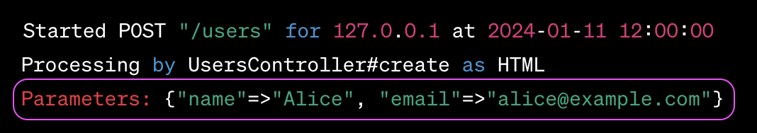 Railsのparamsの基本とログでの確認方法 #Ruby - Qiita