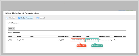 CDC using In-Out parameters in the Cloud Data Integration mapping #IDMC ...