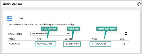 CDC using In-Out parameters in the Cloud Data Integration mapping #IDMC ...