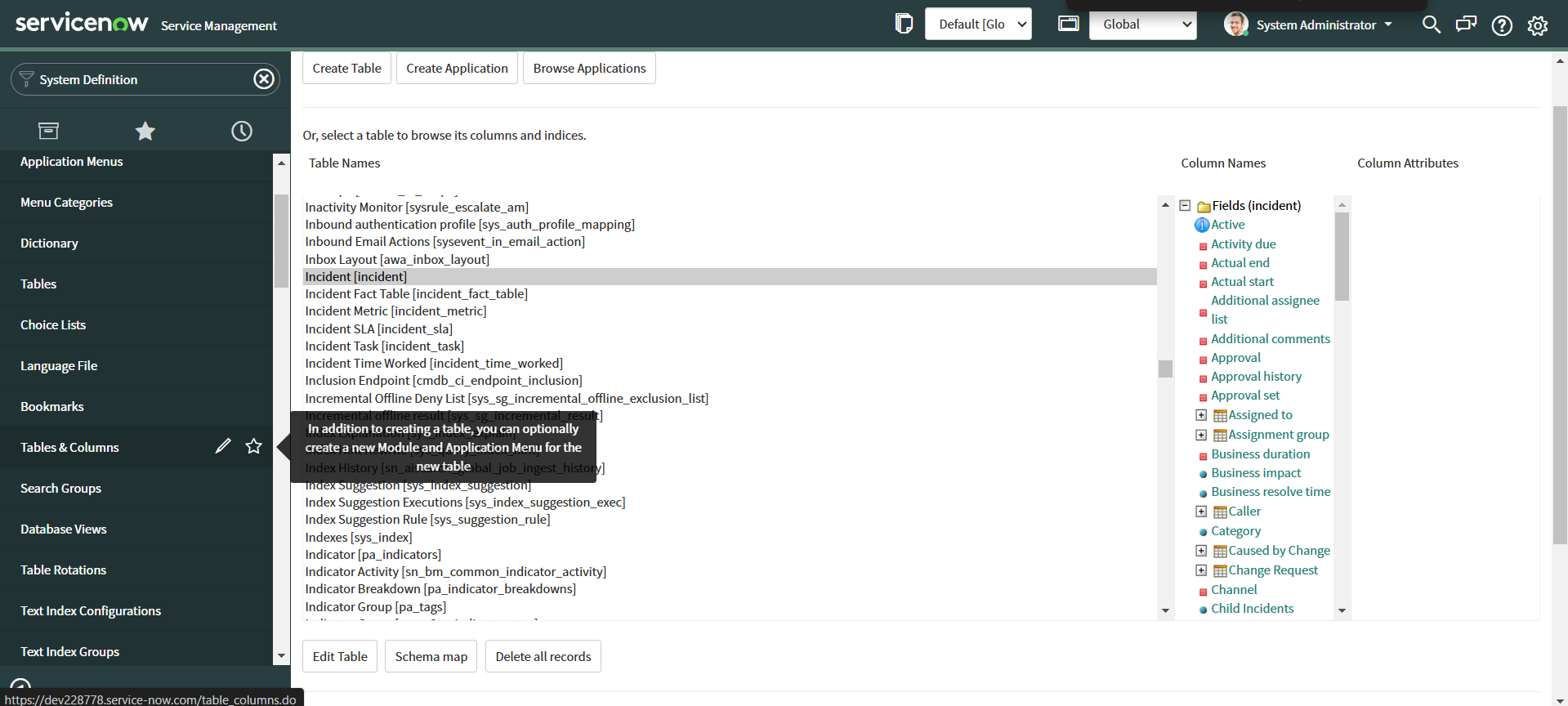テーブルの継承について[ServiceNow] #ServiceNow - Qiita