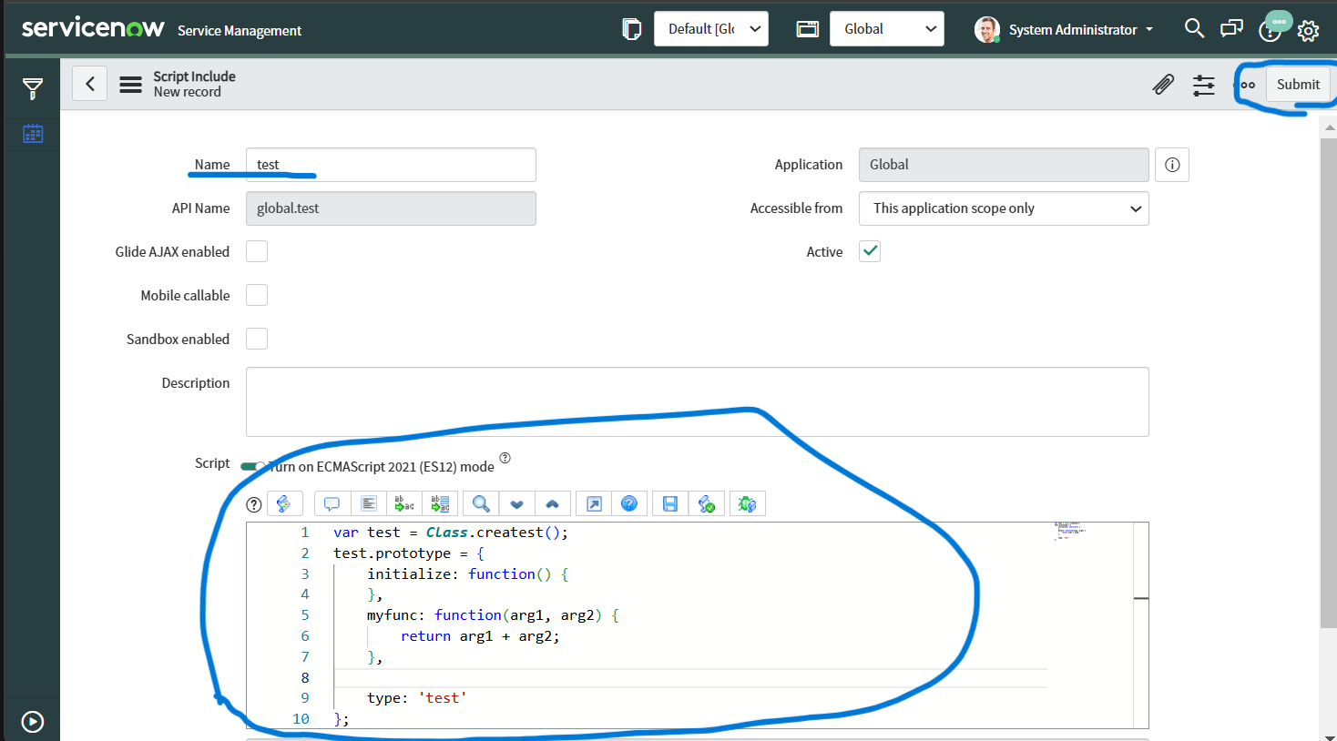 [ServiceNow]Script Include（sys_script_include）について #JavaScript - Qiita