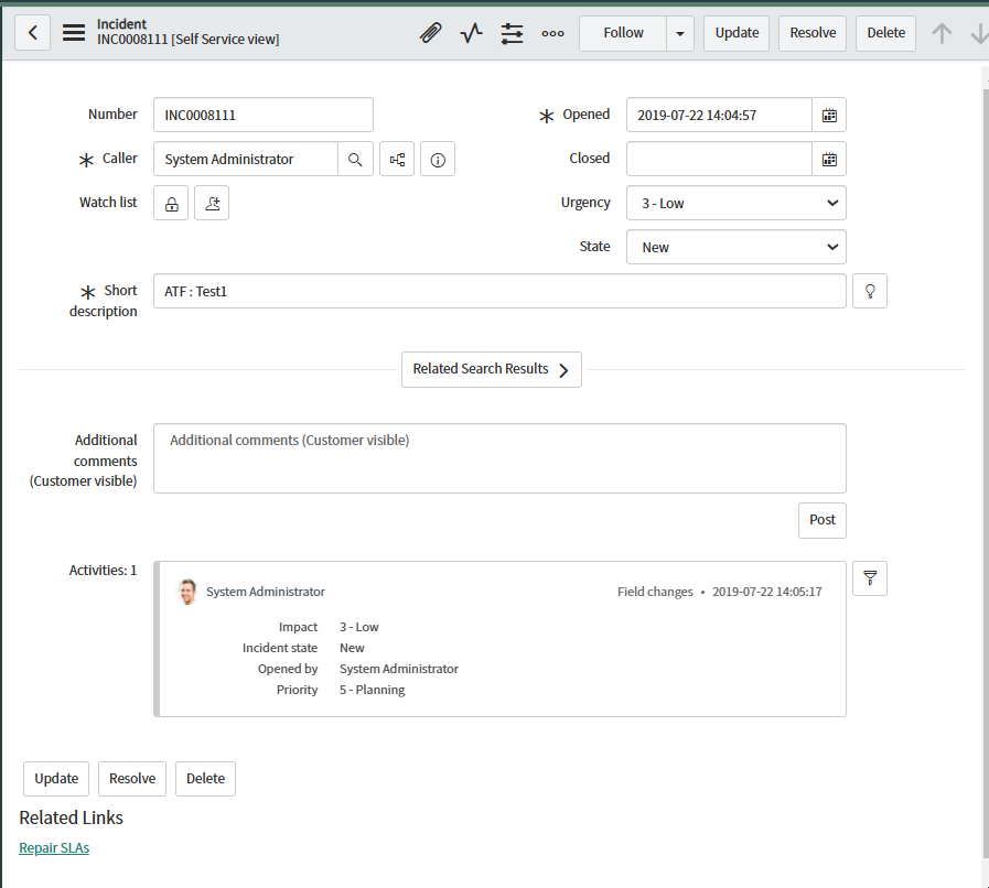 [ServiceNow]UI Action(sys_ui_action)を使用する #UIAction - Qiita