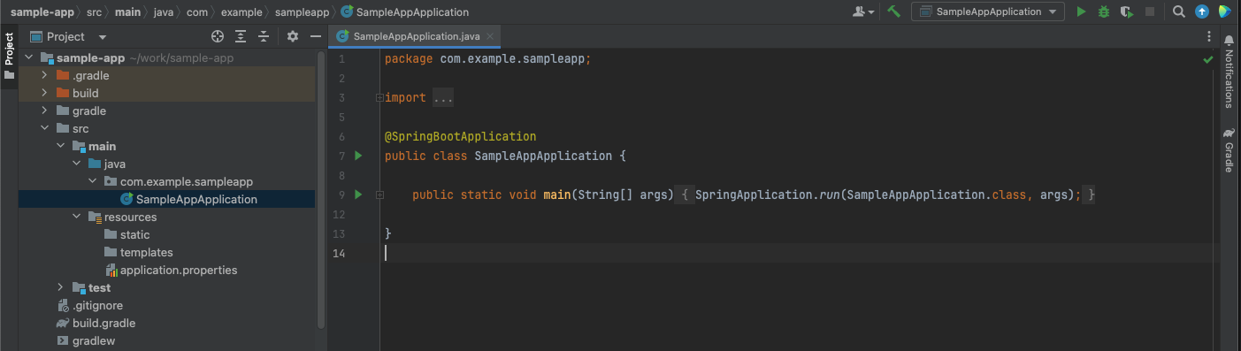 IntelliJ IDEA で Spring Boot アプリケーションを起動するまで #Java - Qiita