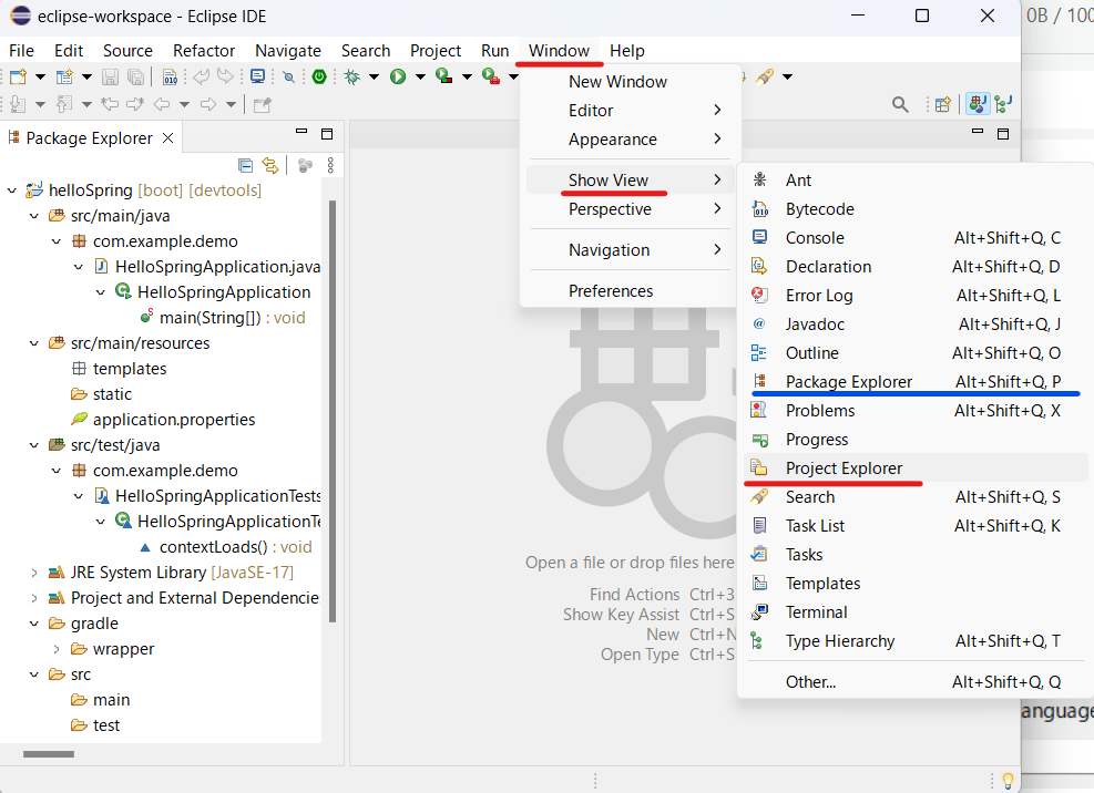 Spring bootでHelloWorldするまでの手順 #Java - Qiita