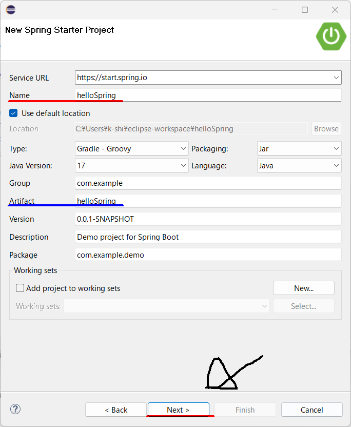 Spring bootでHelloWorldするまでの手順 #Java - Qiita