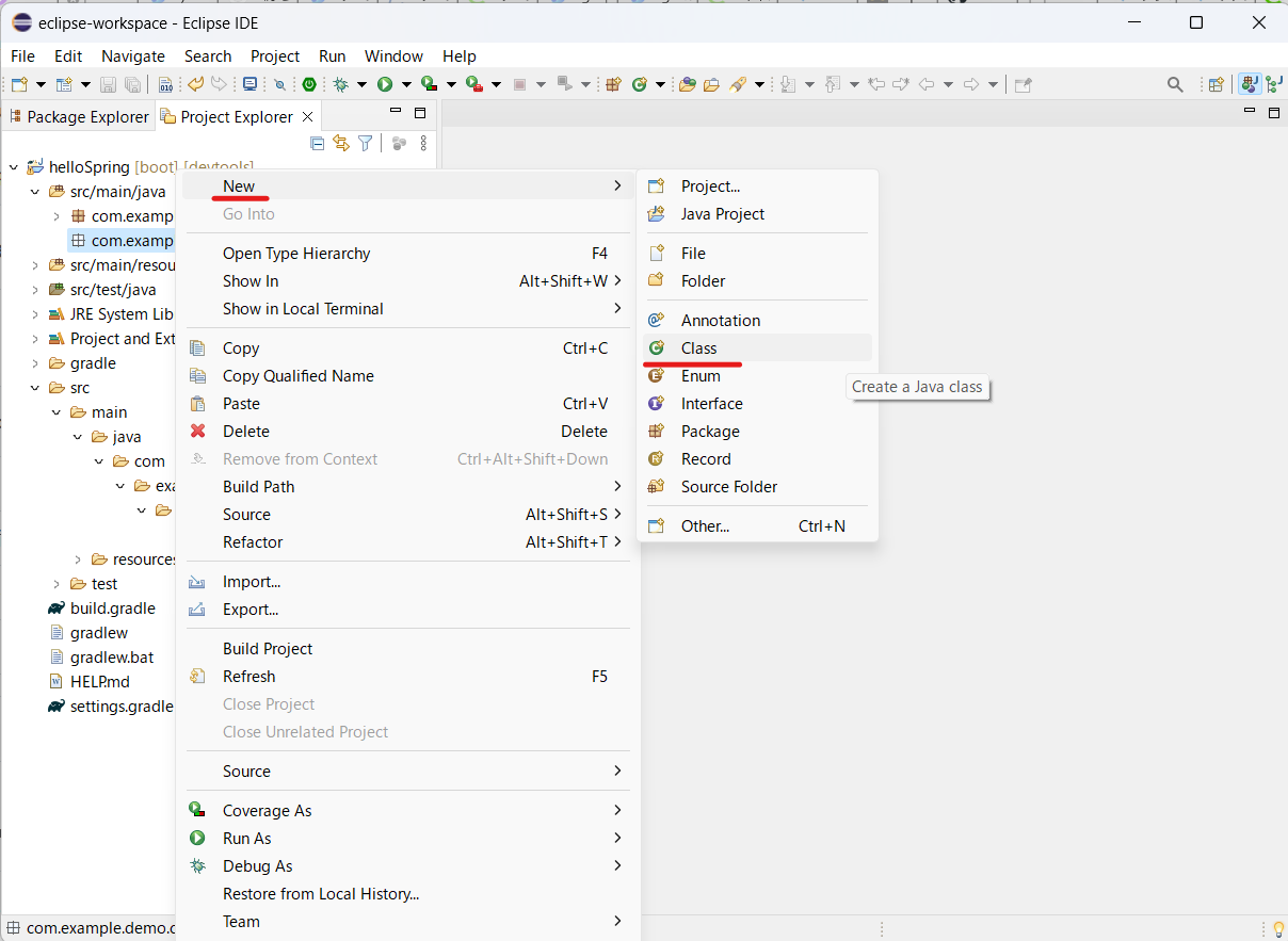 Spring bootでHelloWorldするまでの手順 #Java - Qiita