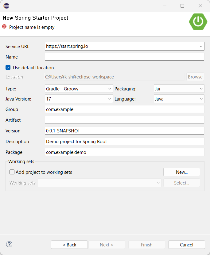 Spring bootでHelloWorldするまでの手順 #Java - Qiita