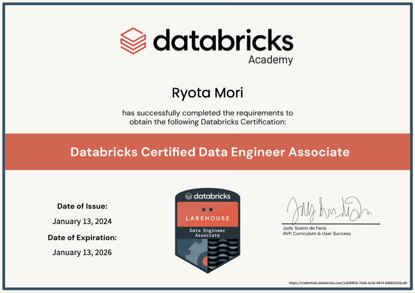 Databricks Certified Data Engineer Associate勉強法 #初心者 - Qiita