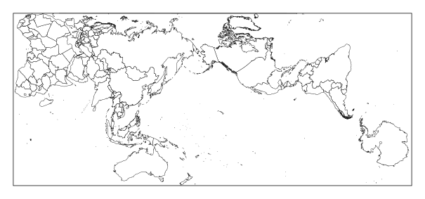 GeoJSONデータからAuthagraph世界地図を描く #Python - Qiita