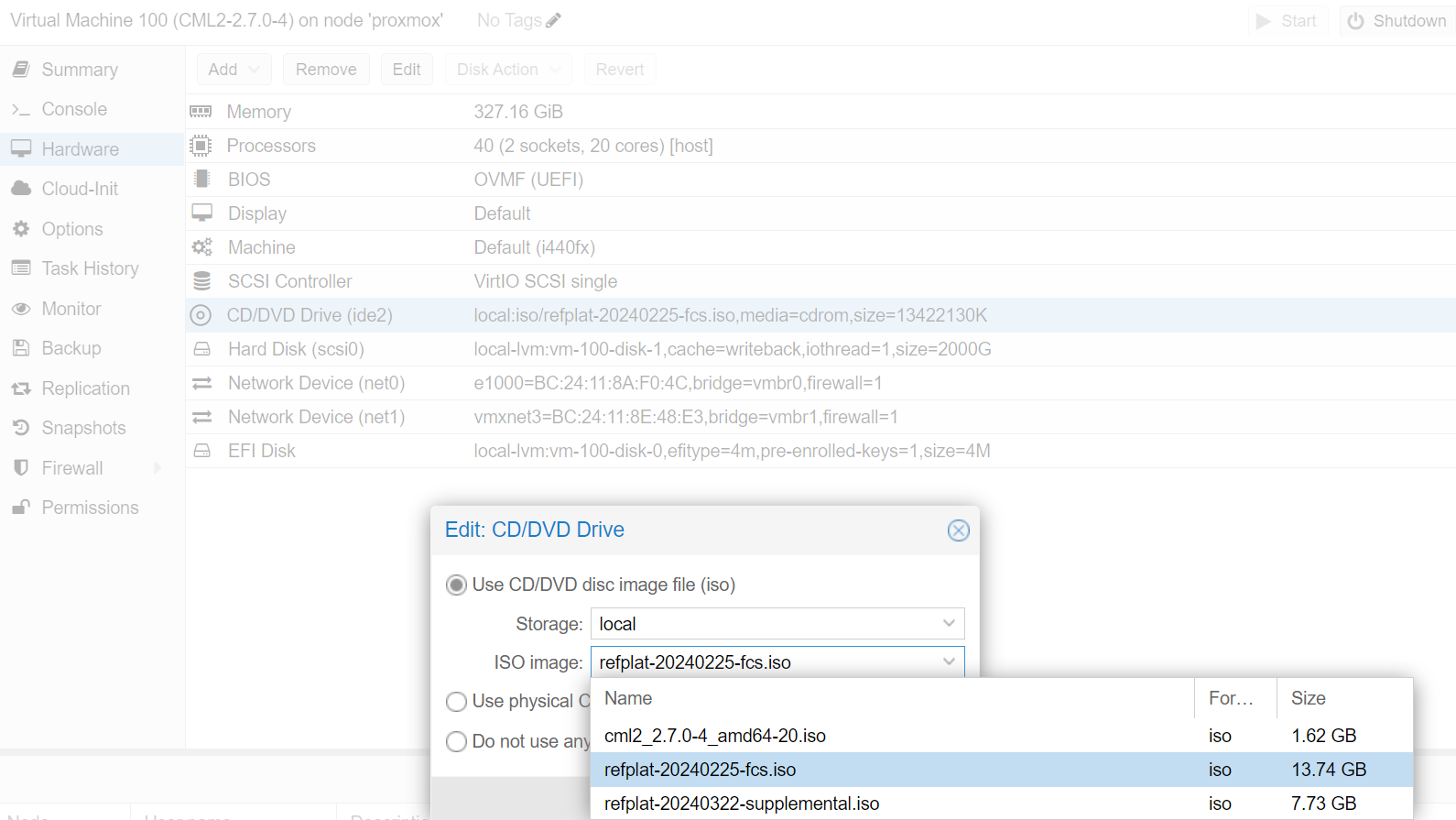 ProxmoxにCML2.7を構築してみる #Cisco - Qiita