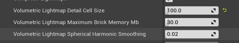 [UE4] Volumetric Lightmapをlightmass.iniをいじって調整する #UnrealEngine - Qiita